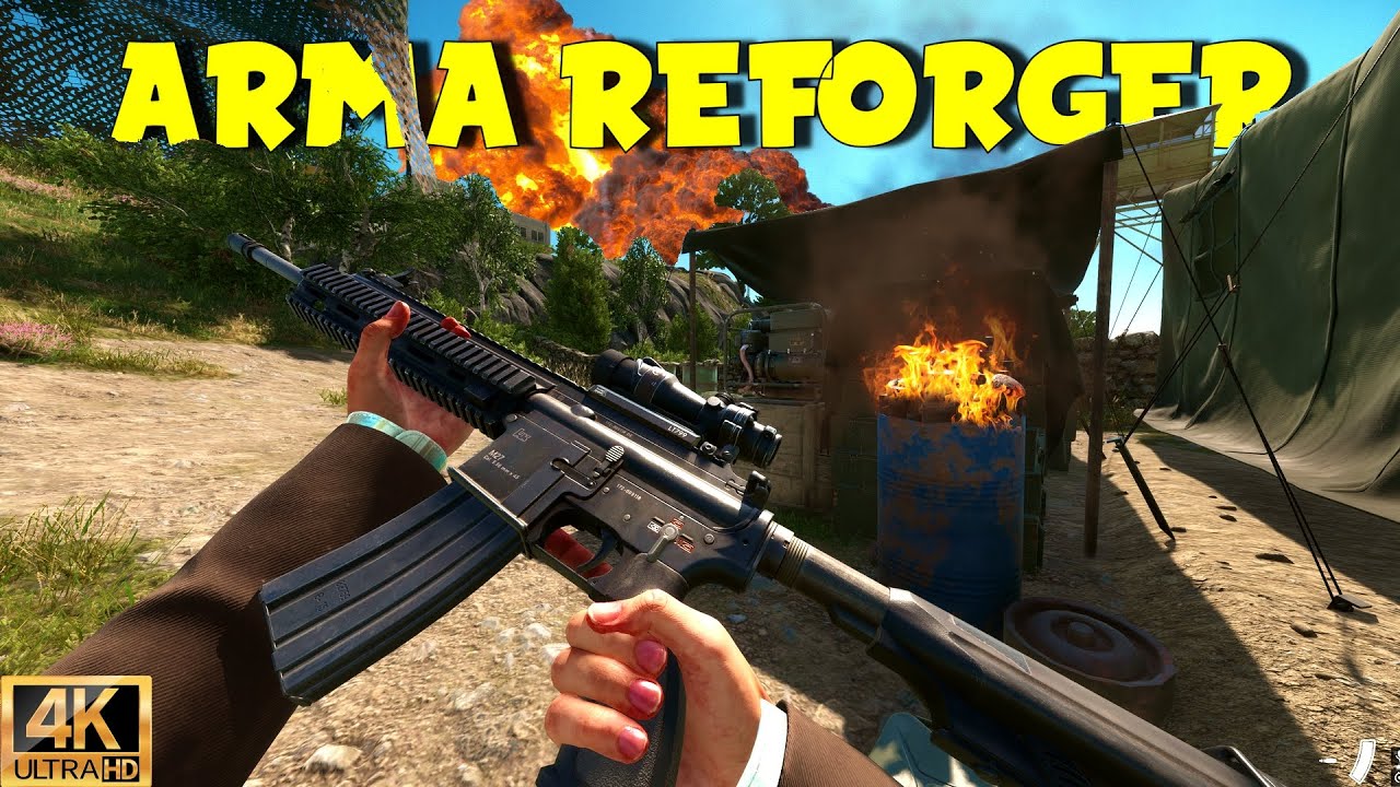 🛑Arma Reforger Live: Join the Action and Adventure🎮💥 4k! - YouTube