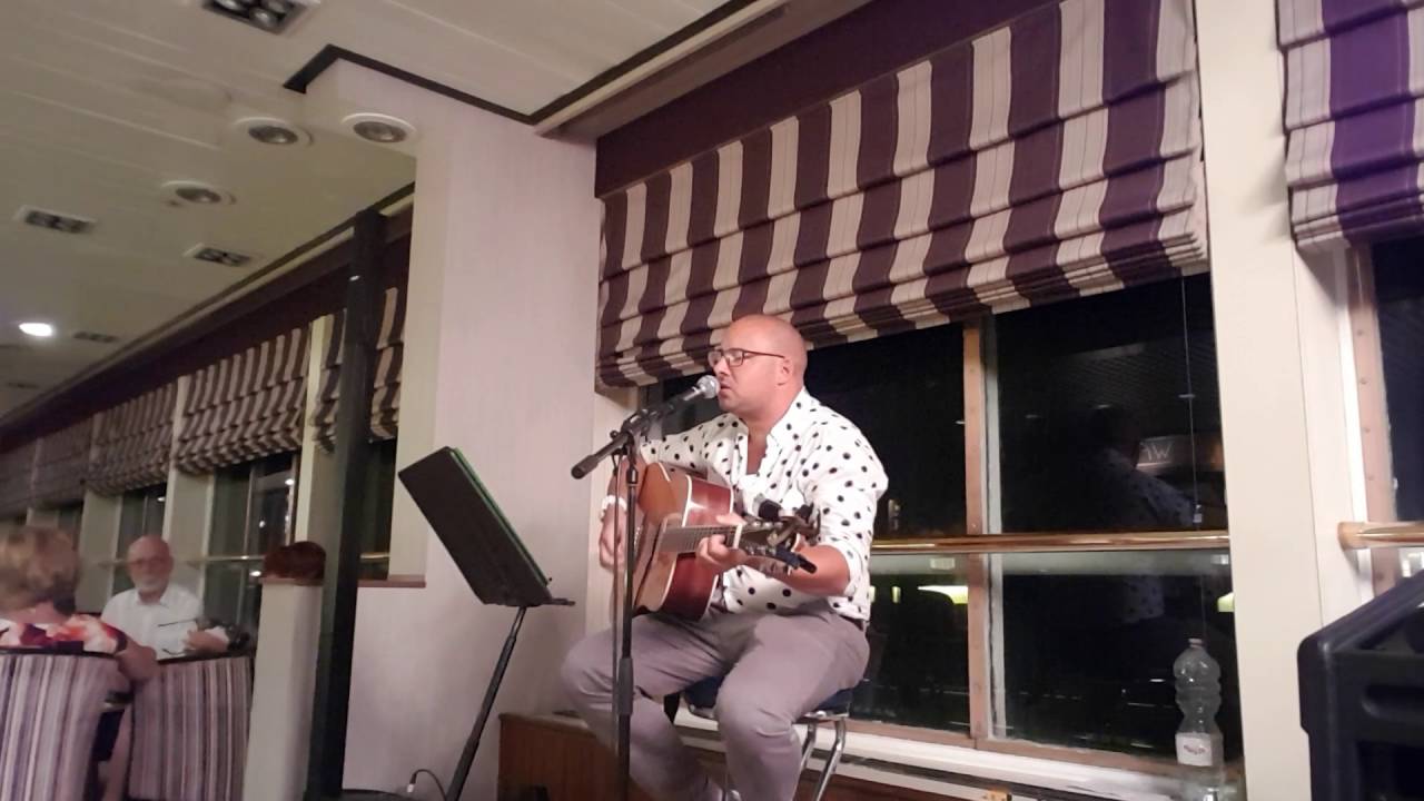 Aidan Moore singing 1000 Years on board the Thomson Celebration - YouTube