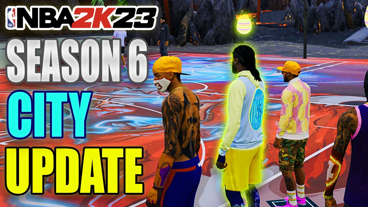 NBA 2K23 First Look at New Season 6 Quests and Court Design Reaction ...