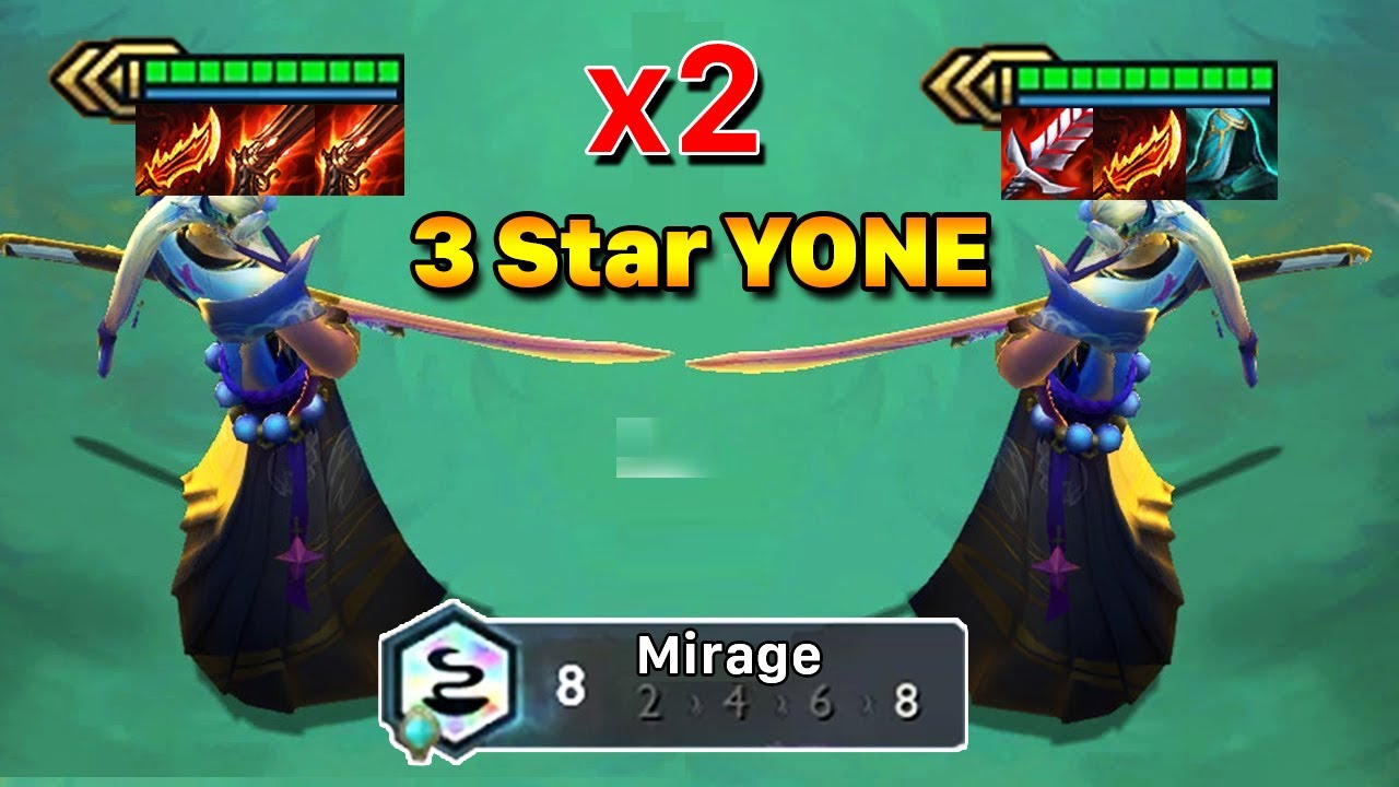 I Got x2 3 Star Yone in ONE GAME + 8 Mirage | TFT SET 7 - YouTube