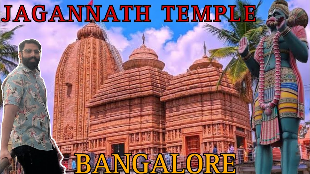 Exploring Divine Splendor: Jagannath Temple & Majestic Hanuman Statue ...