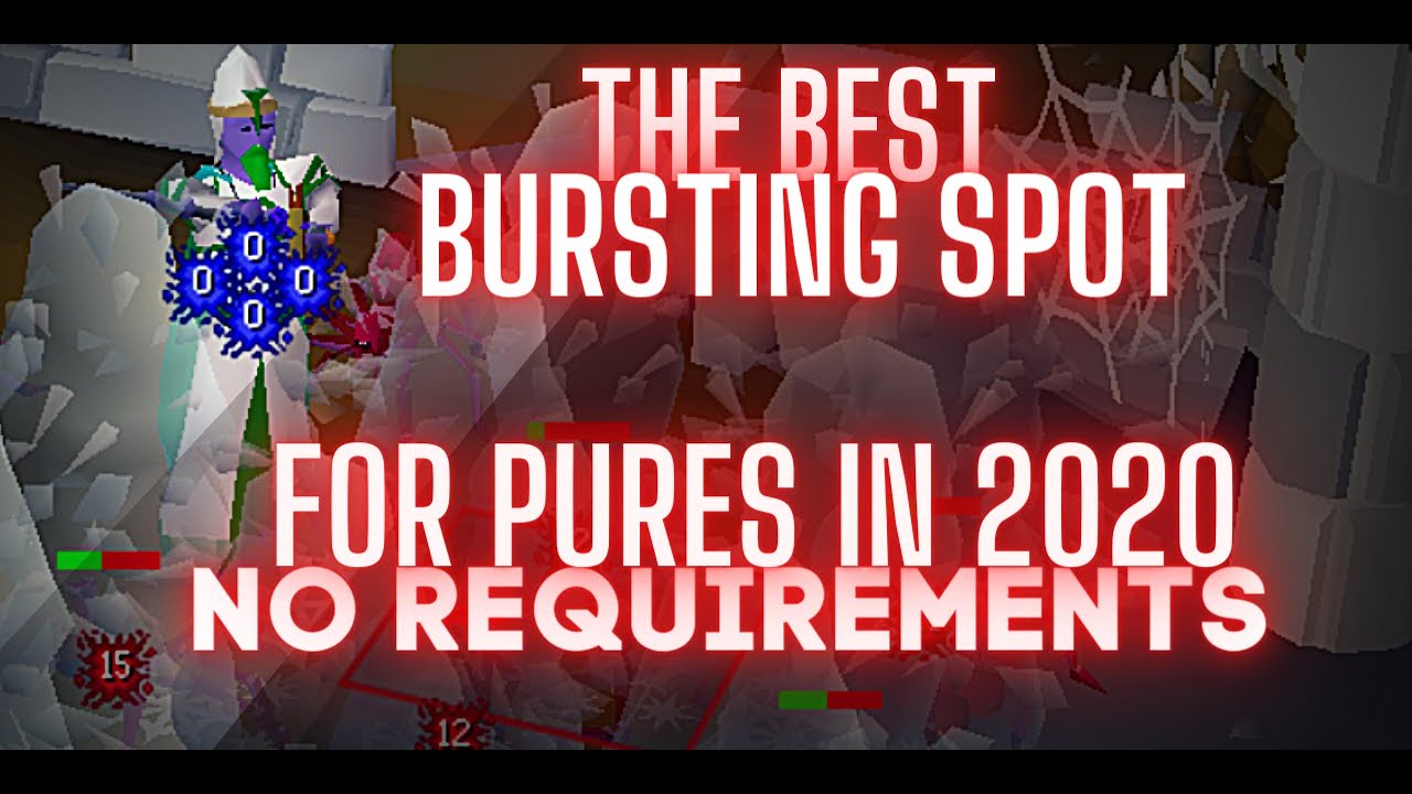 The Best Bursting Spot For 1 Def Pures - NO REQUIREMENTS - OSRS ...