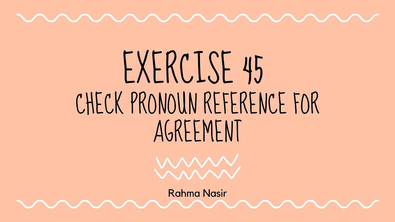 Exercise 45 - YouTube