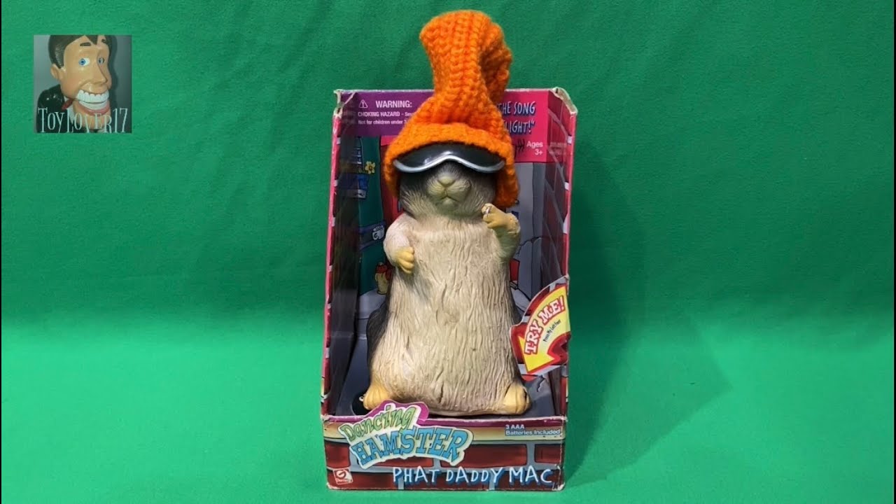 Gemmy 2001 Dancing Hamster - Phat Daddy Mac - “Rapper’s Delight” - YouTube