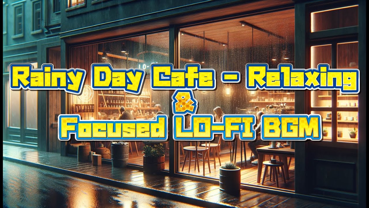 Rainy Day Cafe - Relaxing & Focused LO-FI BGM - YouTube