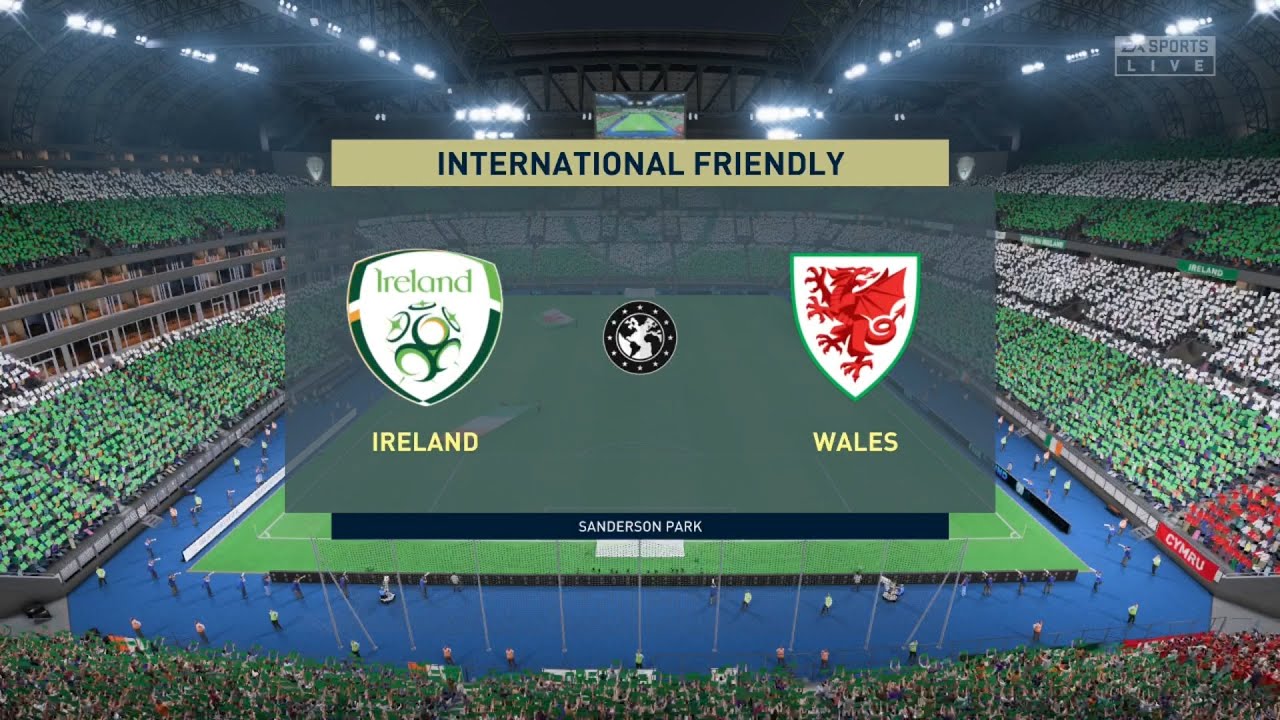 FIFA 23 - Ireland vs Wales | At Sanderson Park | Full Match - YouTube