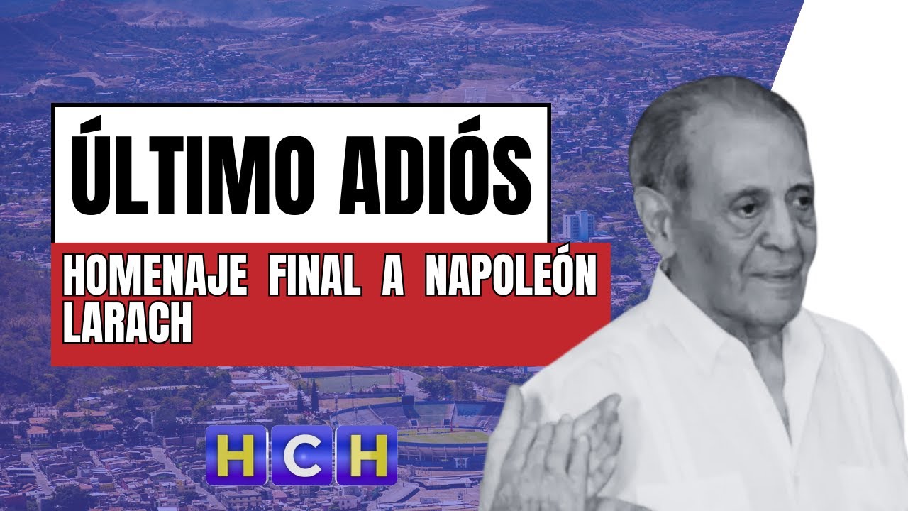 Dan último adiós al empresario Napoleón Larach - YouTube