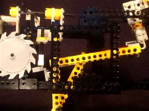 Detached Gravity Escapement WDGE1 in Lego - YouTube
