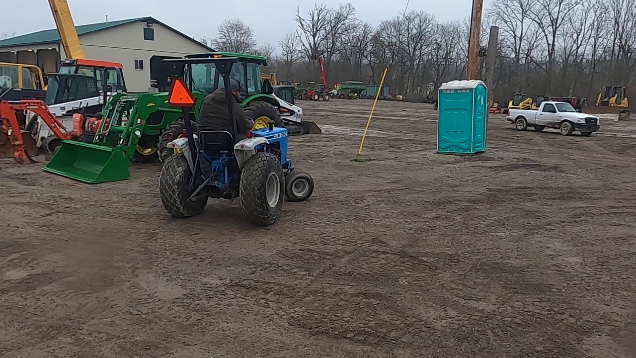 Ford 1500 Compact Tractor - YouTube