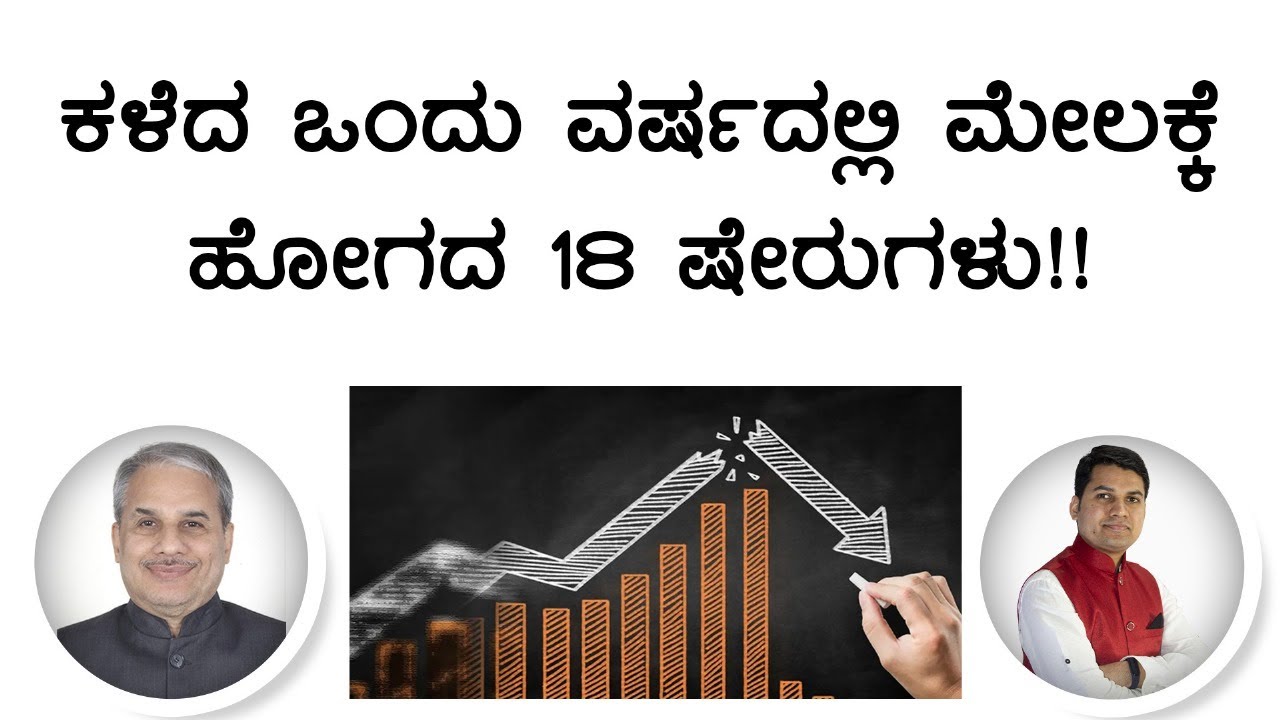 ಕಳೆದ ಒಂದು ವರ್ಷದಲ್ಲಿ ಮೇಲಕ್ಕೆ ಹೋಗದ 18 ಷೇರುಗಳು!! | Dr. Bharath Chandra ...