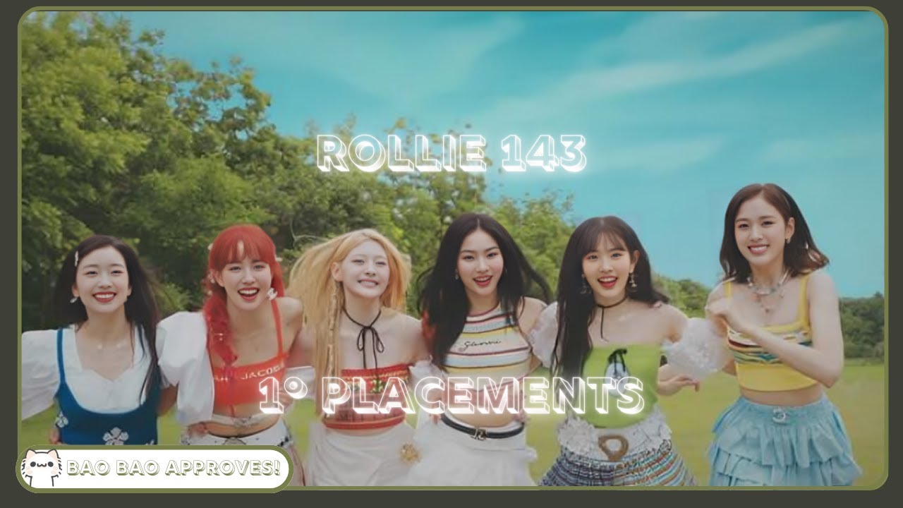 🌺 ROLLIE 143 | 1º PLACEMENTS | MALI, YURA, SALMA & SHINA - YouTube