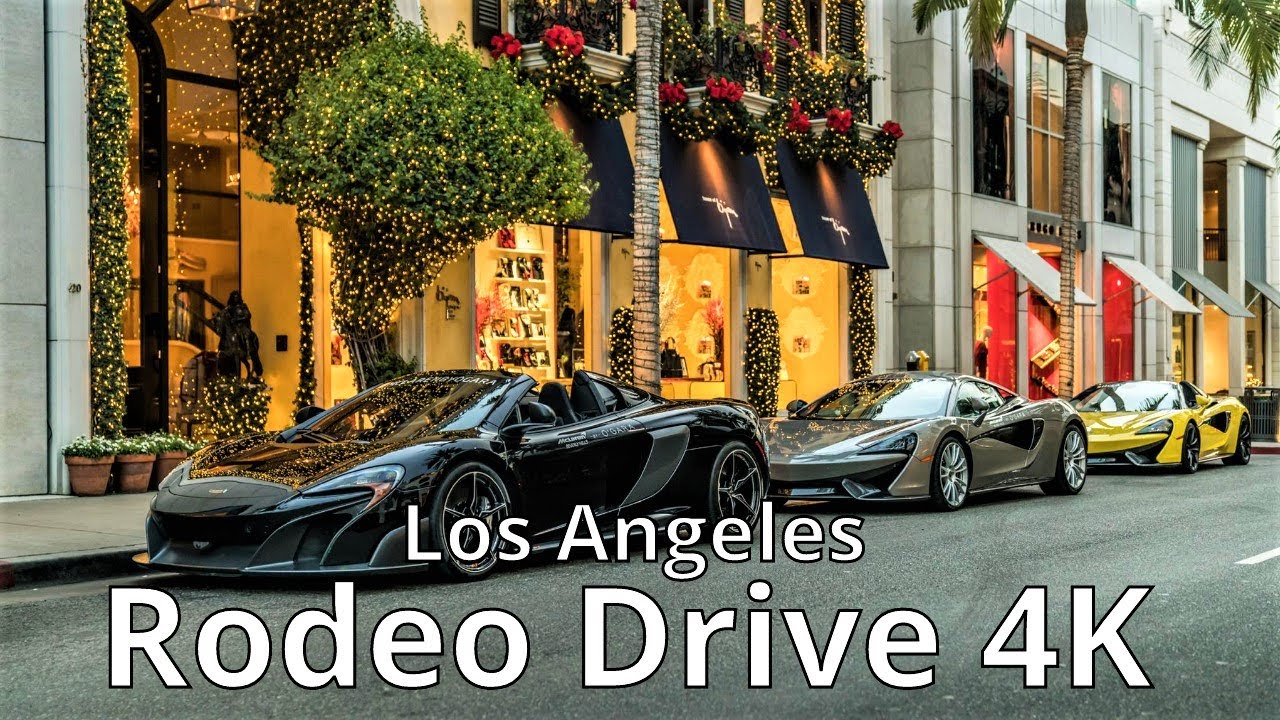 Walking Rodeo Drive 4K, Los Angeles, California - USA - YouTube