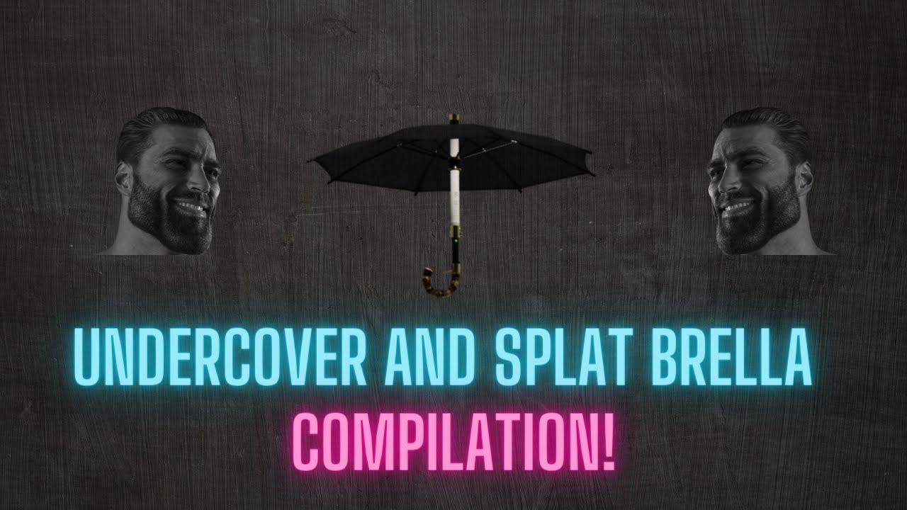 Splatoon 3 - ENJOYER of Undercover Brella and Splat Brella compilation ...