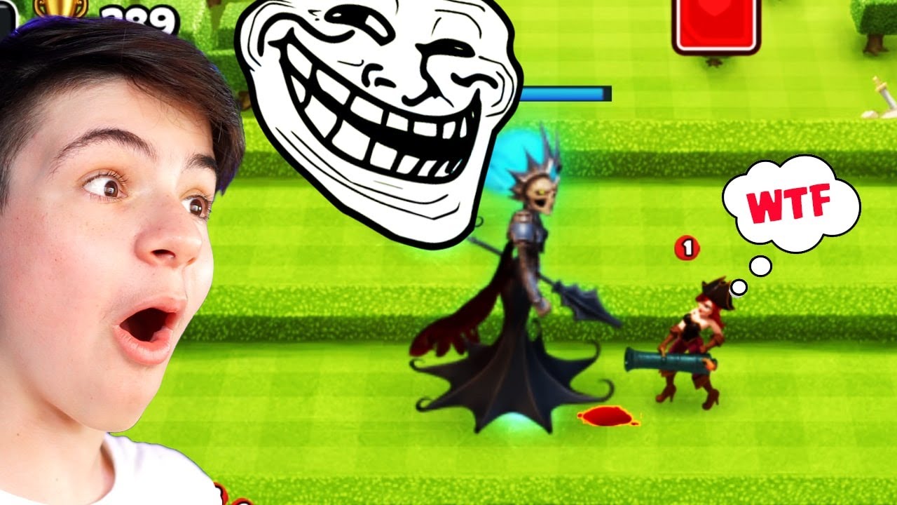 Trolling with Skull Queen - TROLL IN CASTLE 1 😈 #21 - Castle Crush ...