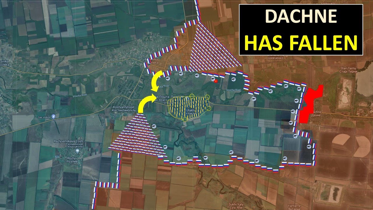 Dachne Has Fallen l Ukrainian Forces launch Massive Counterattack In ...