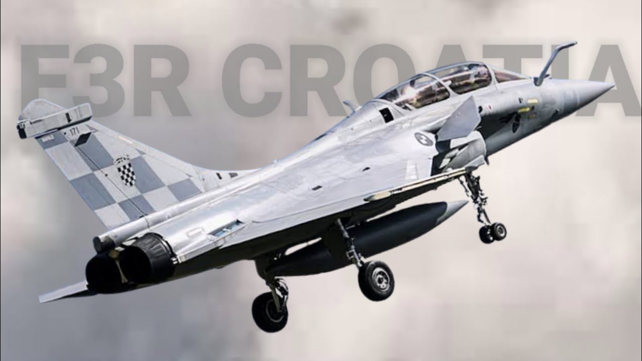 Croatia Arrival of 12 Advanced Rafale F3-R Fighter Jets from France ...