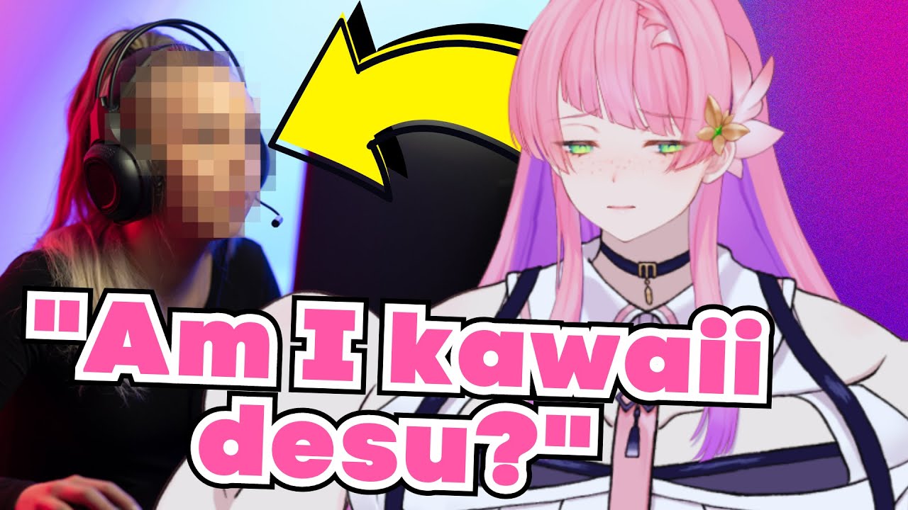 VTuber accidentally *FACE REVEALS*【V4Mirai Outfit Debut】 - YouTube