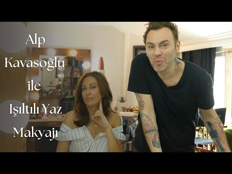 Alp Kavasoğlu ile Işıltılı Yaz Makyajı