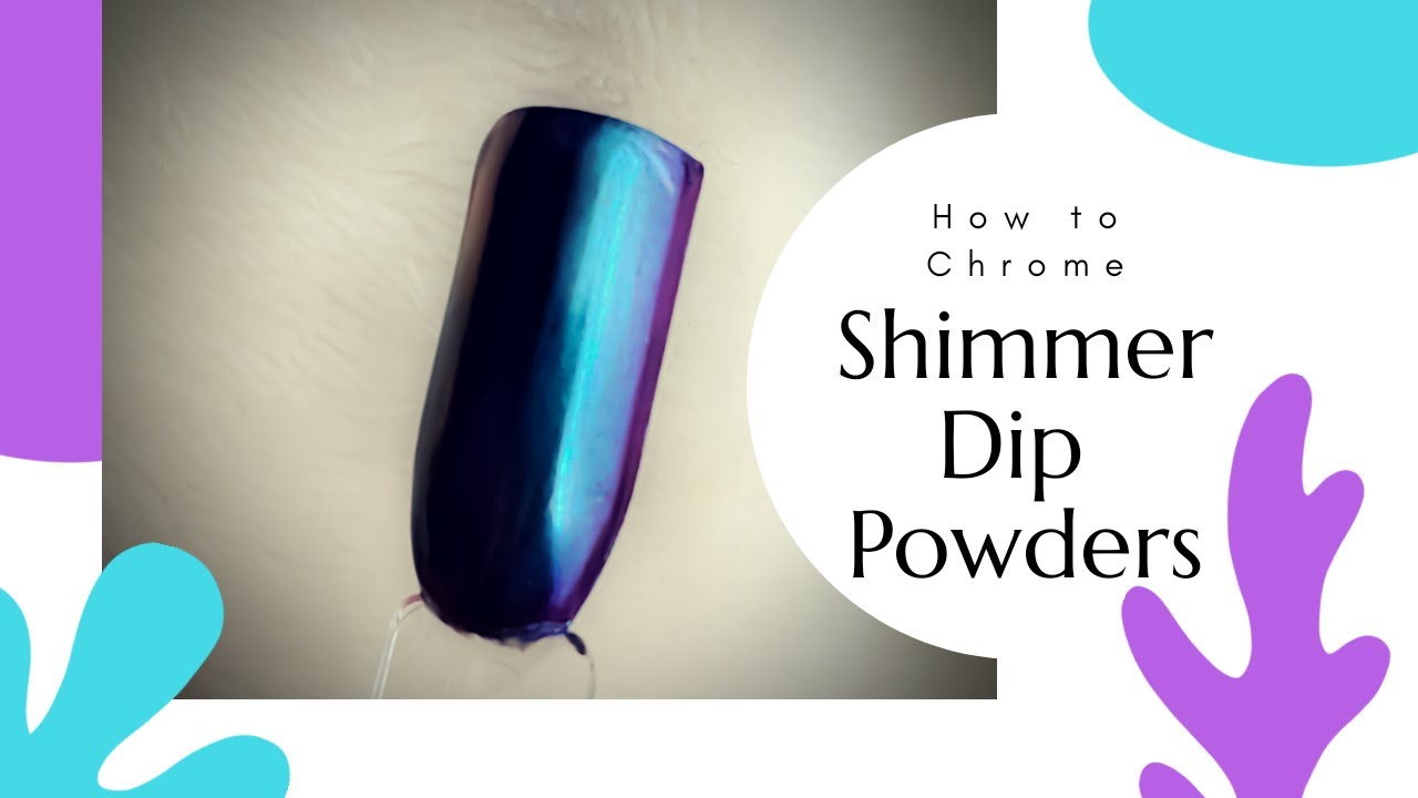 Tutorial | How to Chrome Dip Powder with Gel Top Coat (no wipe) - YouTube