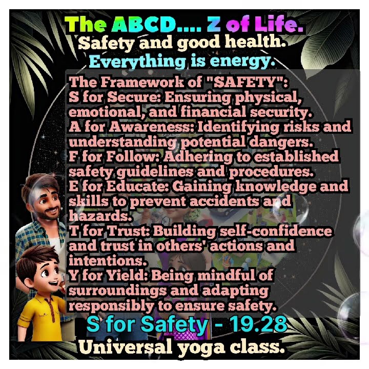 The ABCD.... Z of Life. S for Safety - 19.28. - YouTube