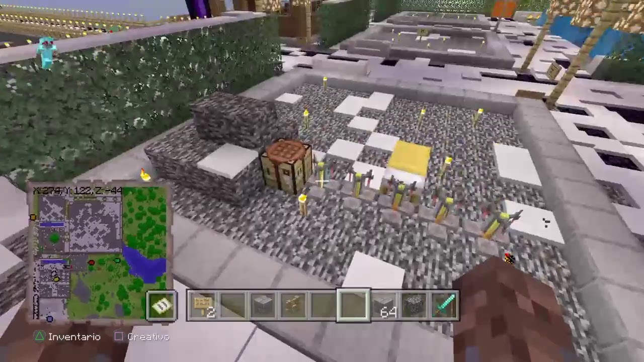 Minecraft PS4 | Mundo abierto para suscriptores | Directo en español ...