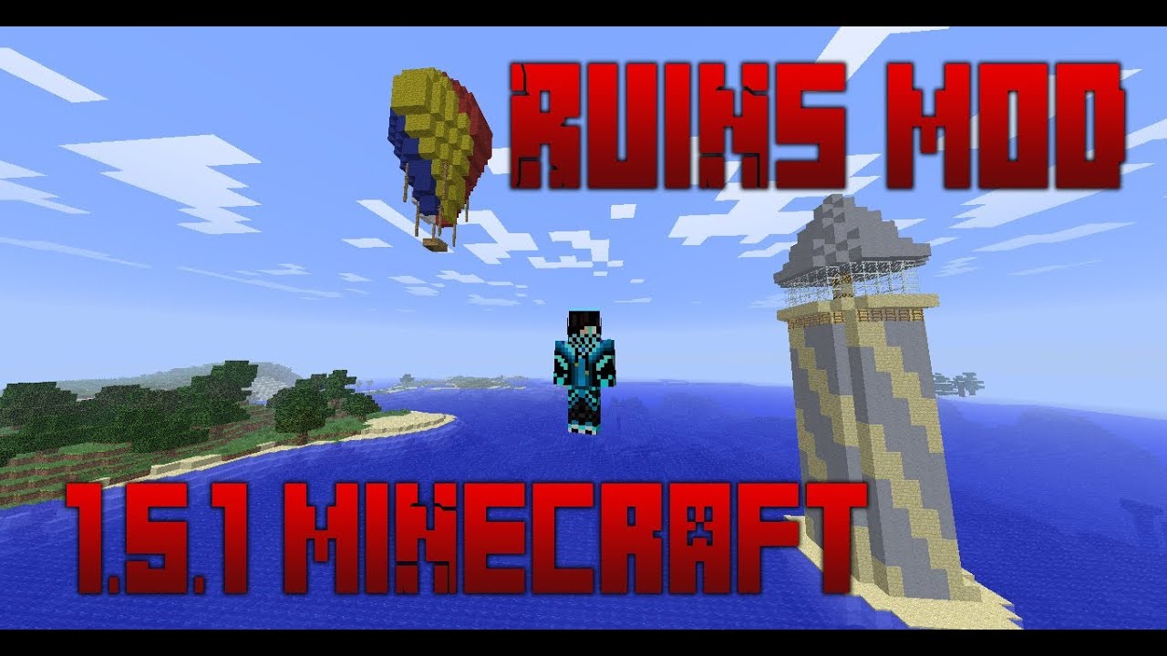 Ruins Mod 1.5.1 y 1.5.2 Minecraft - YouTube