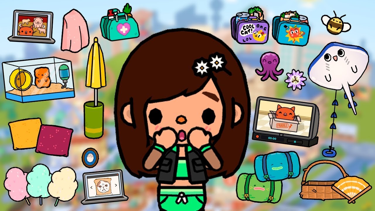 DONDE ENCONTRAR TODOS LOS OBJETOS ÚNICOS💗 en Toca Life World | Sol ...