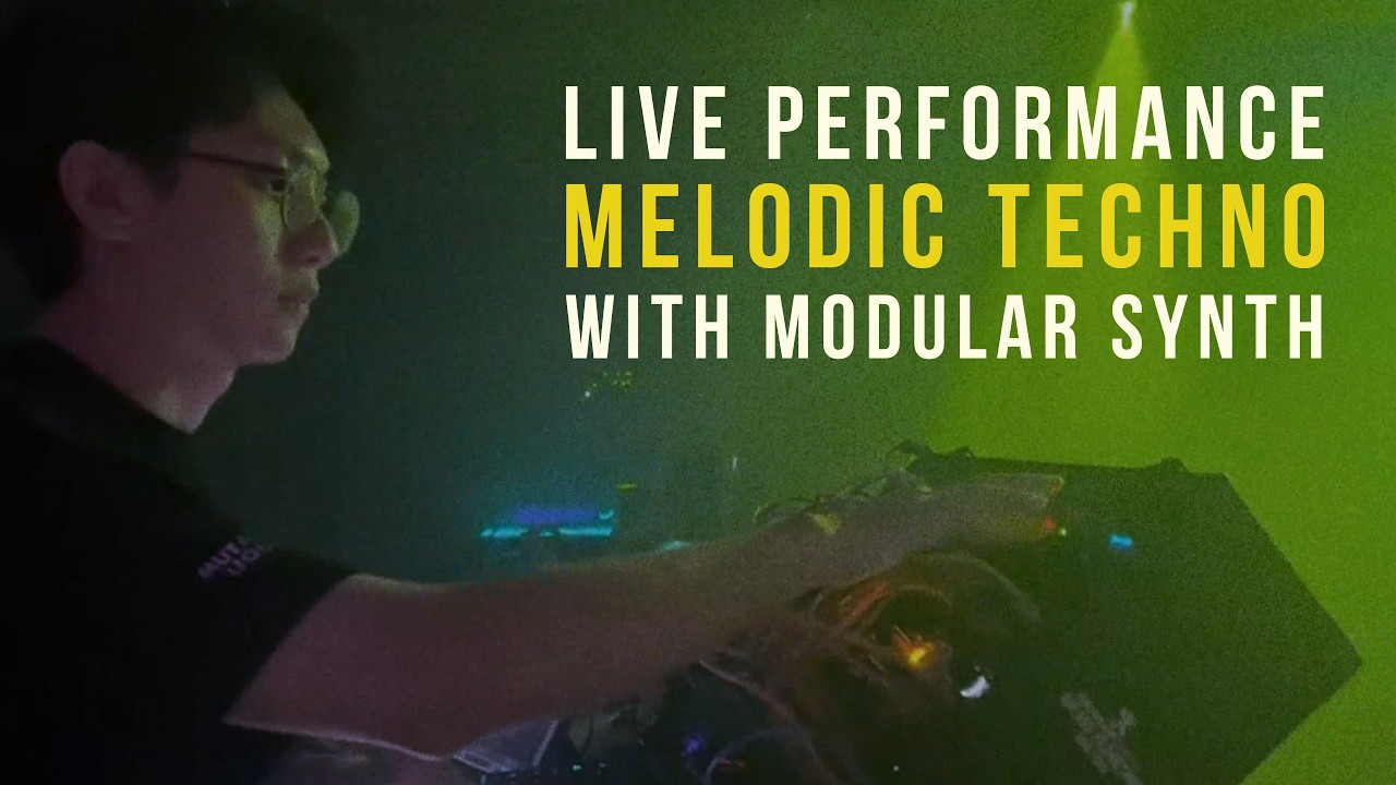 Live Melodic Techno Set at Umbala 11-2024 #modularsynth #synthesizer #eurorack - YouTube