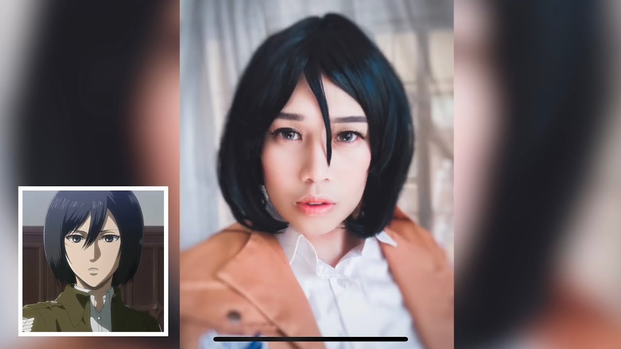 [COSPLAY MAKEUP TUTORIAL] Mikasa Ackerman - Shingeki no Kyojin - YouTube