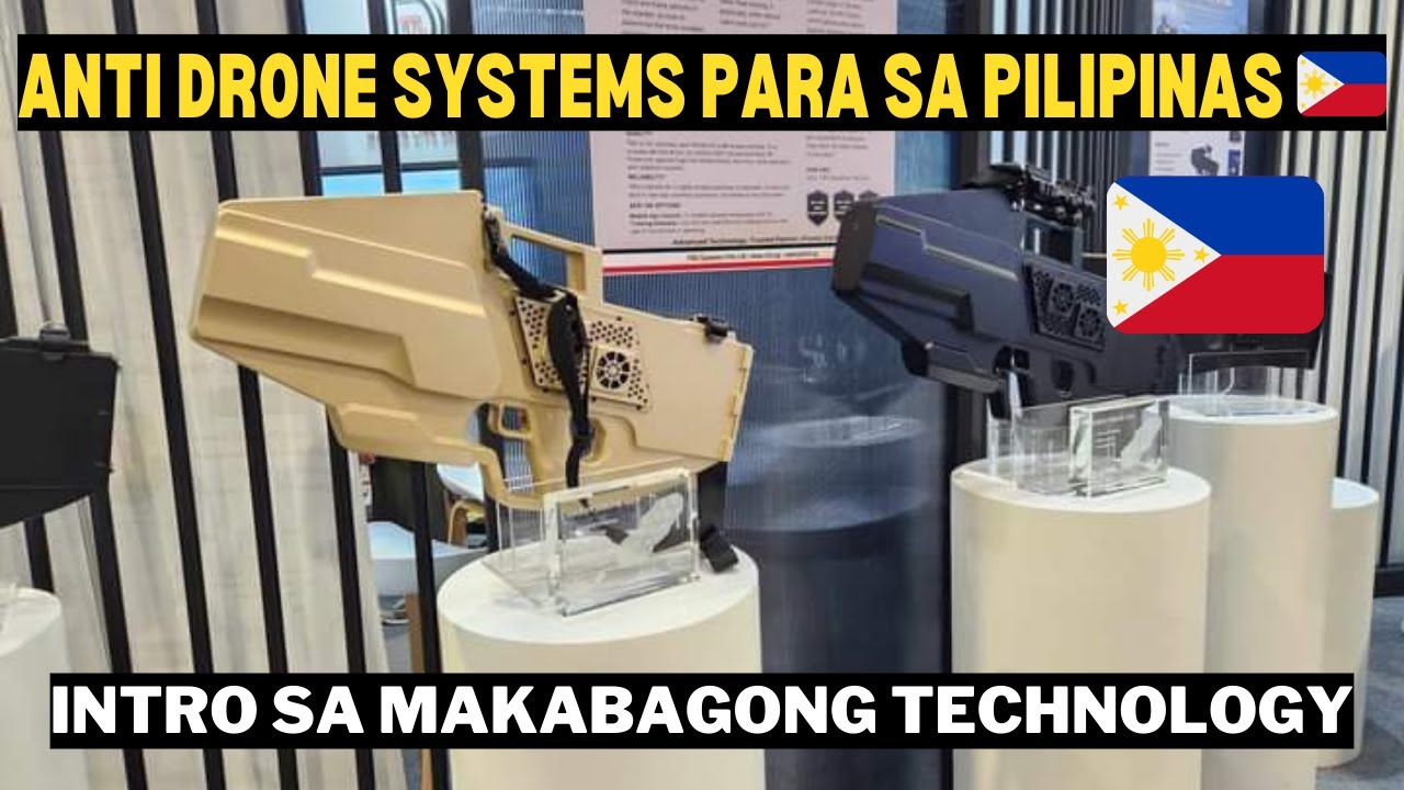 PAGKAKATAON NA PARA SA PILIPINAS 🇵🇭 ORION H10 HANDHELD ANTI-DRONE GUN ...