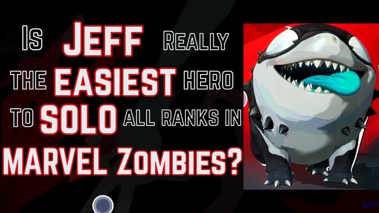 Is JEFF the Easiest Hero for the Average Goob in Marvel Zombies? - YouTube