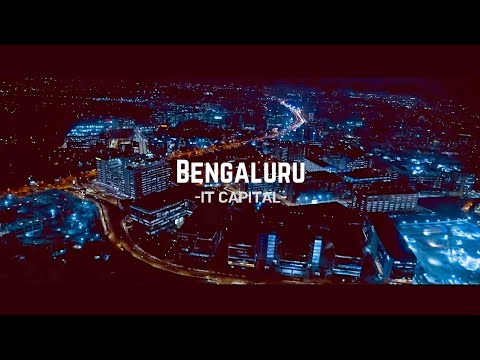Bengaluru City | Bengaluru Drone view | Bengalore at Night | Aman Kumar ...