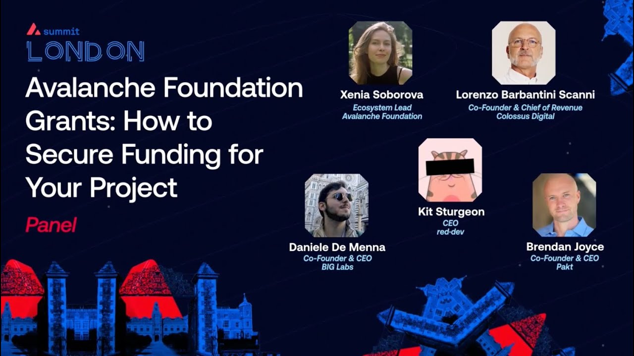 Avalanche Foundation Grants: How to Secure Funding for Your Project ...