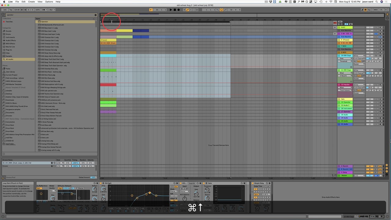 Ableton 10 - Key Command Expand or Shorten Loop - YouTube