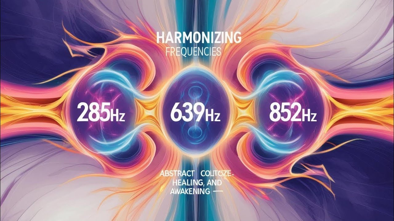 Harmonizing Frequencies: 285Hz + 639Hz + 852Hz | Heal, Connect & Change ...