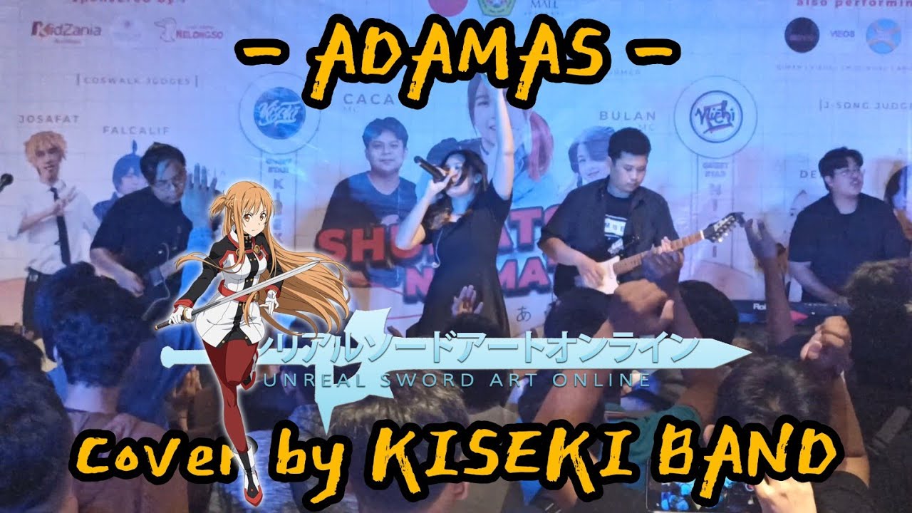 LiSA - ADAMAS (Ost. Sword Art Online) Cover by KISEKI BAND - YouTube
