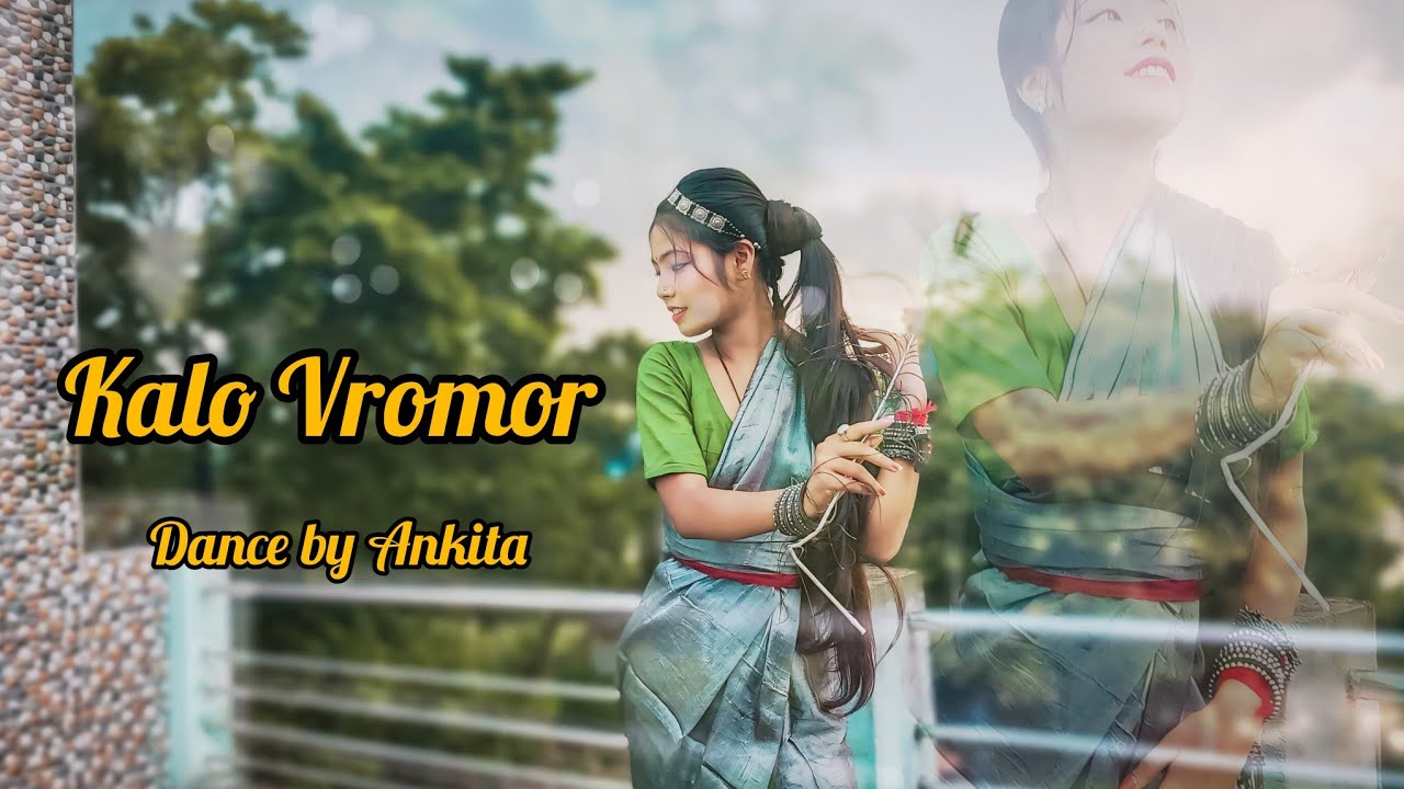 Kalo Vromor || Flok Song || Aripta Chakraborty ||Cover Dance by Ankita ...
