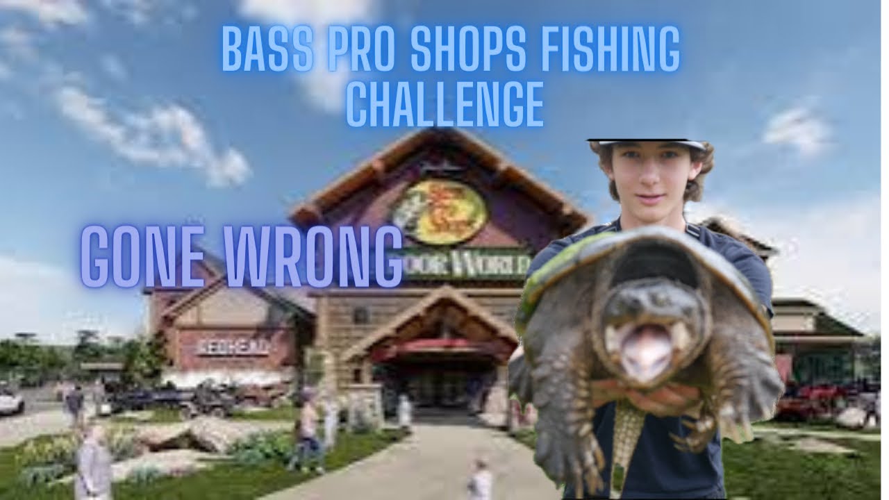 15$ BASS PRO shops fishing CHALLENGE (gone WRONG!!) - YouTube