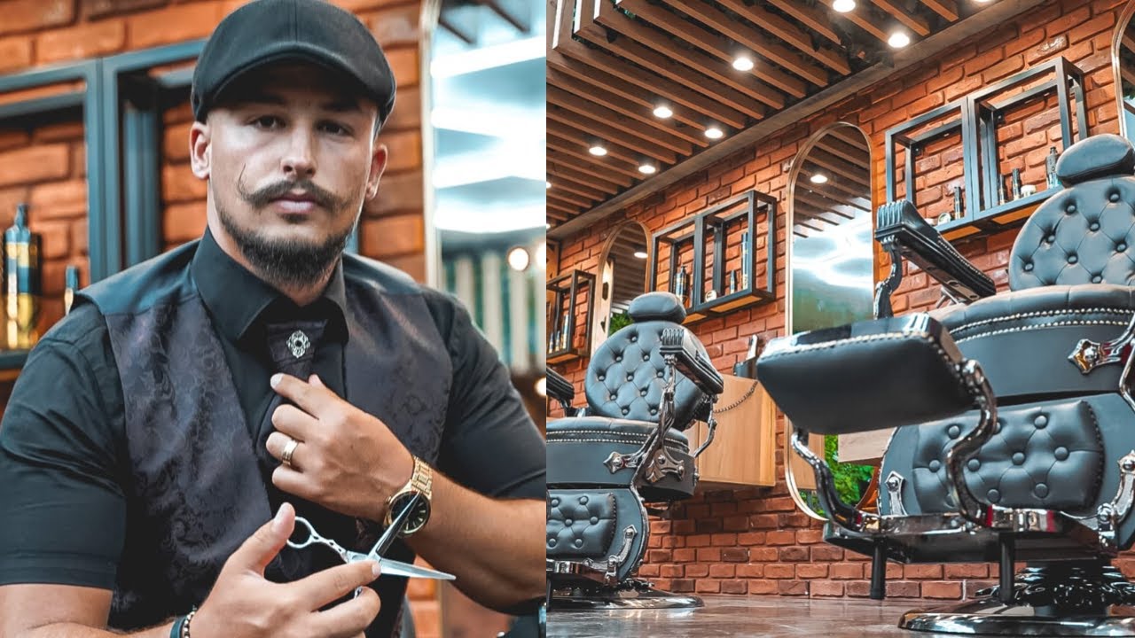 VEZI CUM ARATĂ NOUL NOSTRU BARBERSHOP ! - VIRGIL THE BARBER - YouTube
