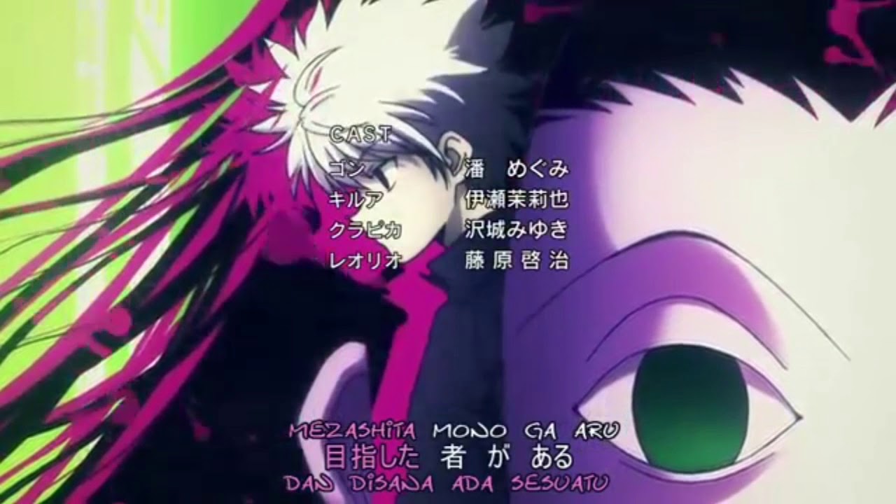 Ost ending 2 hunter x hunter - YouTube