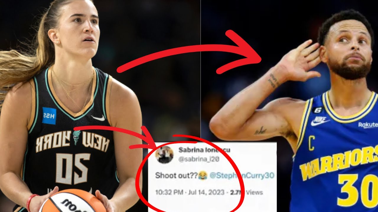 WNBA Player Challenges Steph Curry And He Accepts | Men Vs Women In ...