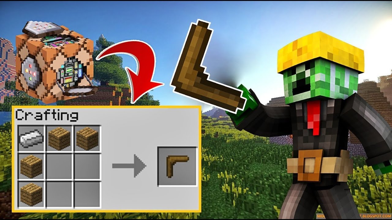 MCPE Working BOOMERANG in minecraft pe 1.4?! Command block tutorial ...