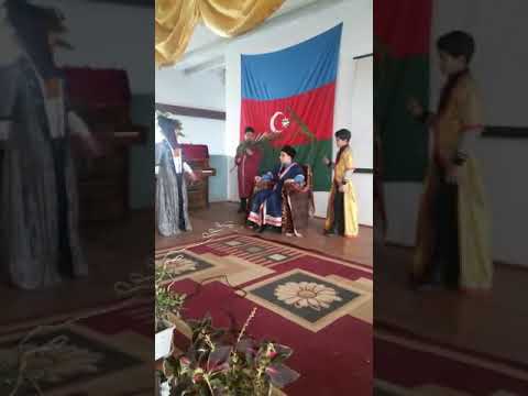 Vaqif drami Vaqif vs Qacar sehnesi 7 nomreli tam orta mekteb