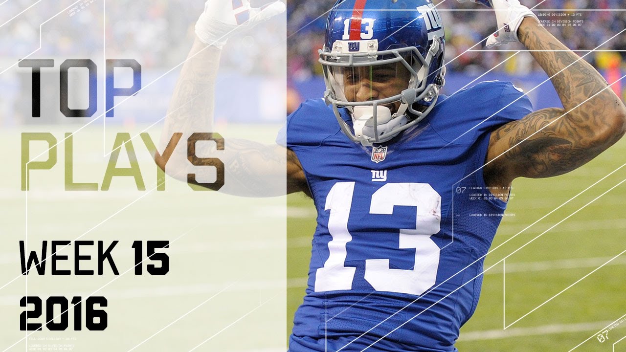 Top Plays | NFL Week 15 Highlights - YouTube