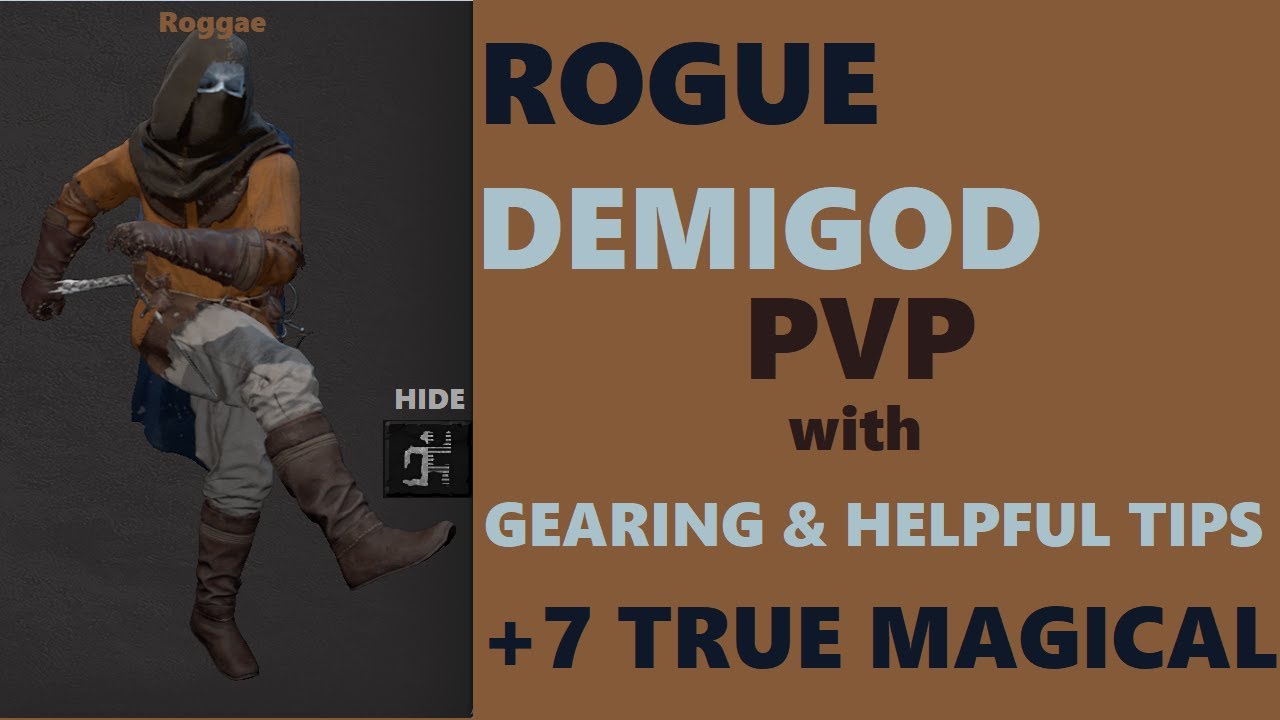 NO TEAMING | Push to Demigod | Dark and Darker Rogue - YouTube