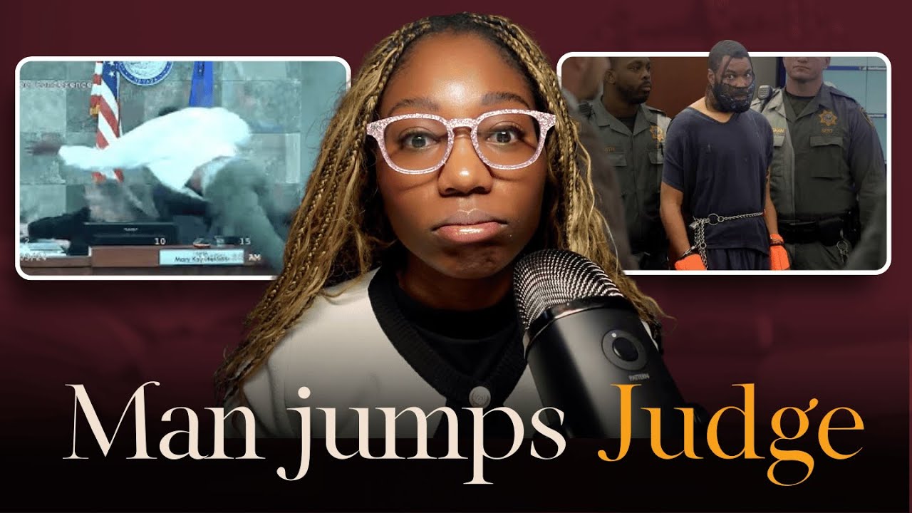 Lawyer Reacts: Man Jumps Judge - YouTube
