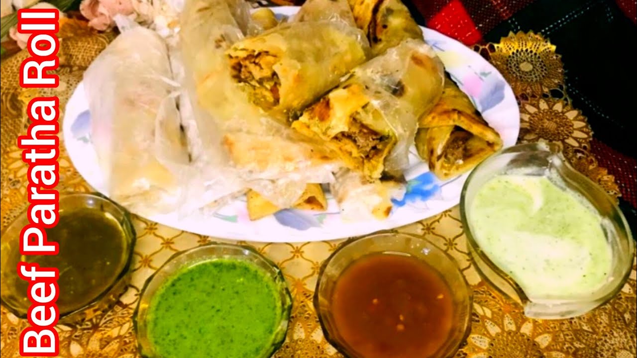 Beef Kabab Paratha Roll /Seekh Kabab Roll Recipe Easy Simple Tasty How ...