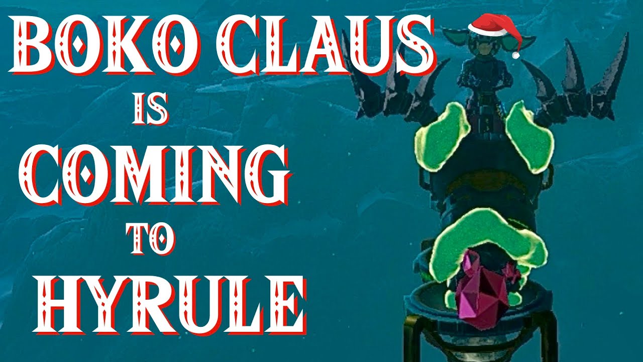 Boko Claus is Coming to Hyrule for Christmas! | The Legend of Zelda ...