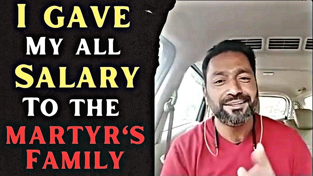 I GAVE MY ALL SALARY TO MARTYR'S FAMILY | MAJOR VIVEK JACOB | 9&11 PARA ...