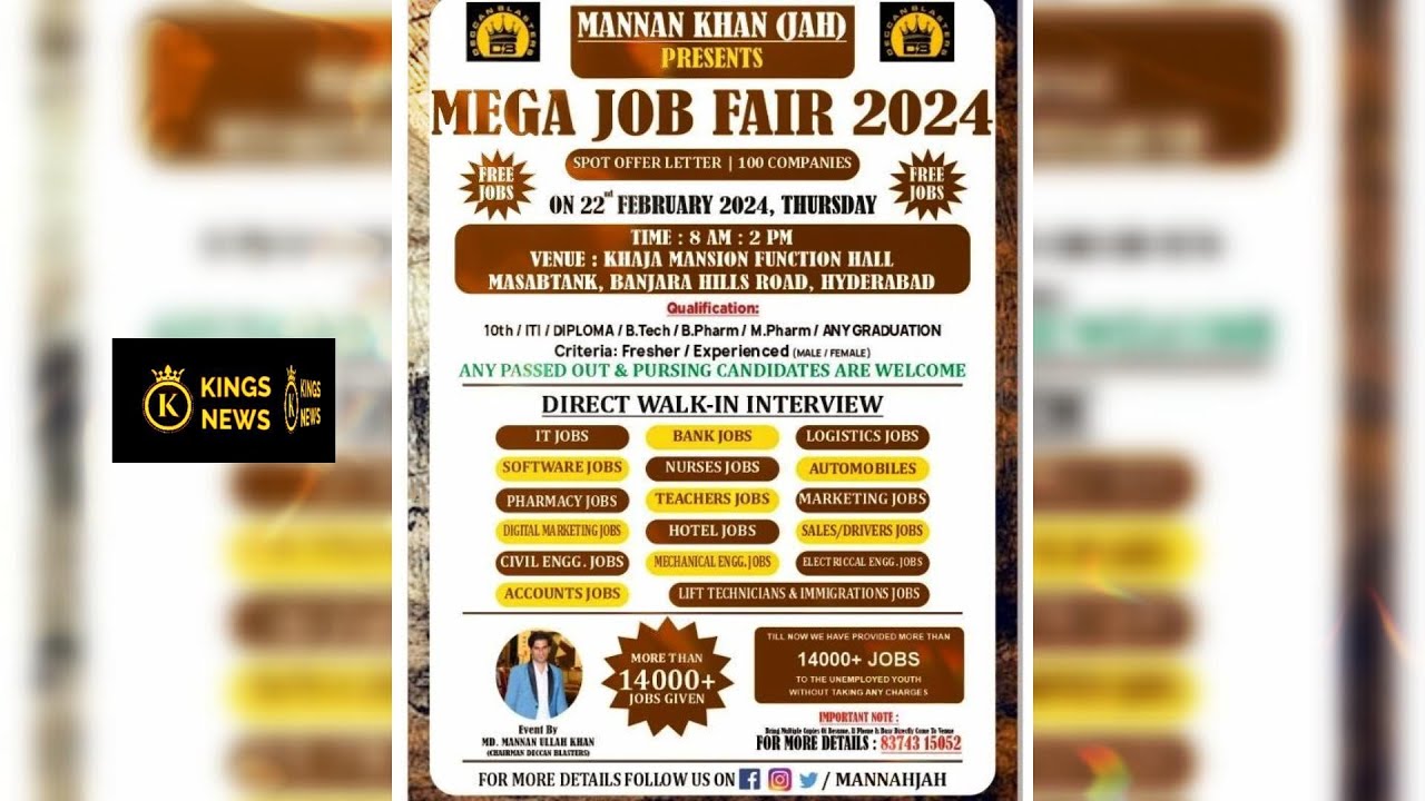 Meet 100 Companies at the Mega Job Fair 2024: Get Ready to Impress ...